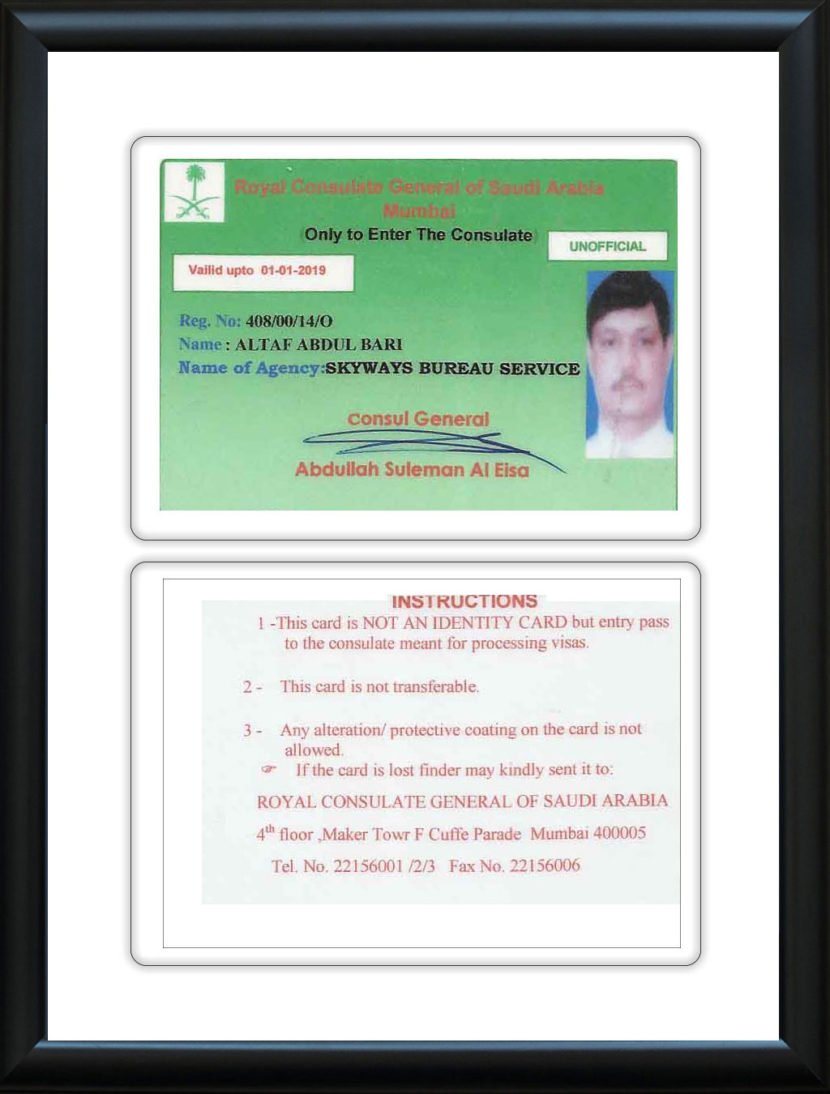 Certificates & Licences – Skyways Bureau Service